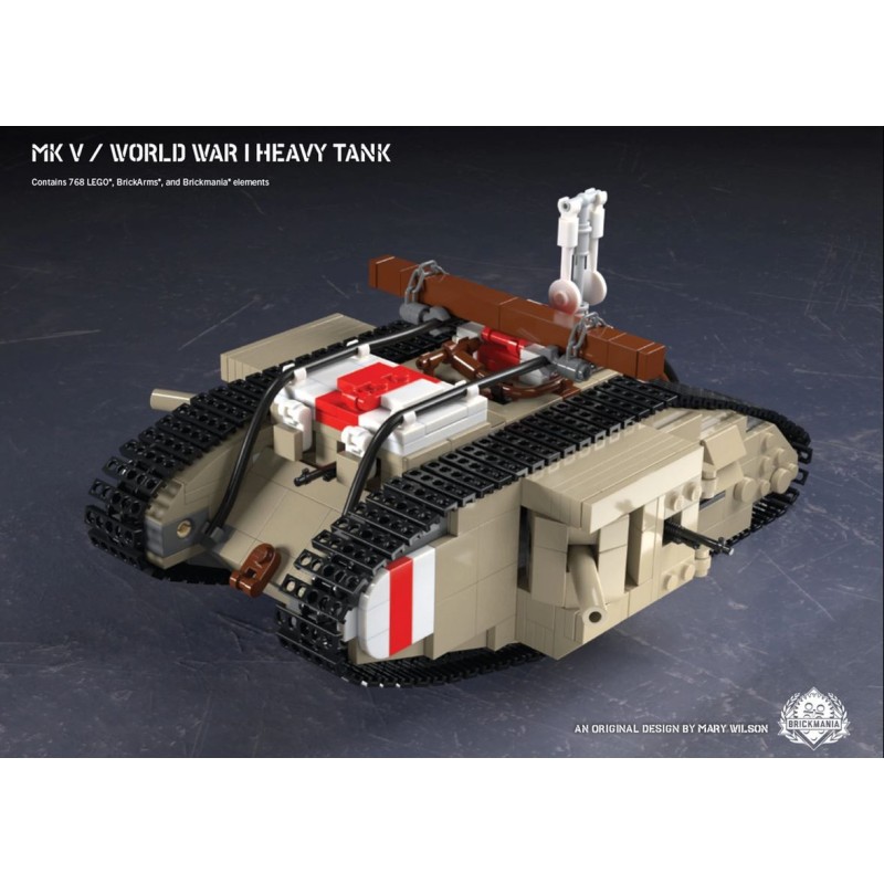 Lego Technic Rc Mark V Tank Youtube
