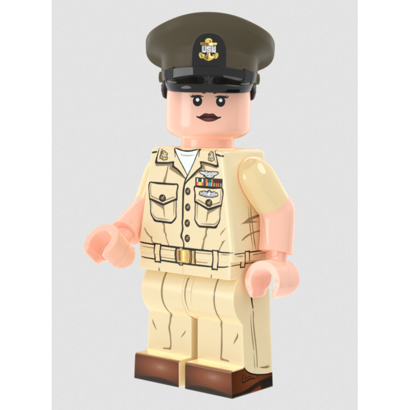 US Navy Chief Petty Officer Color Light Flesh