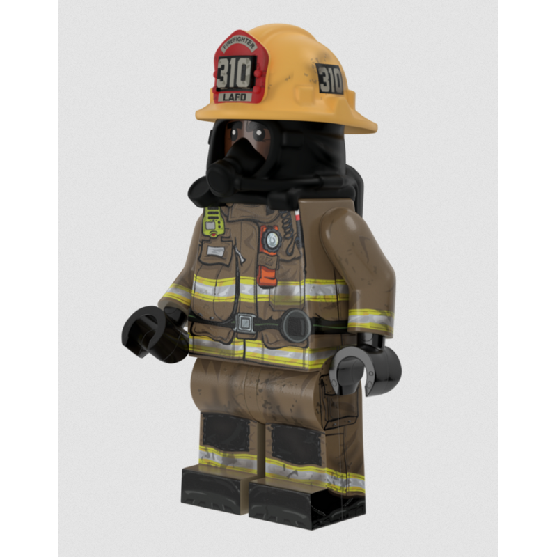 LAFD Firefighter Color Medium Flesh